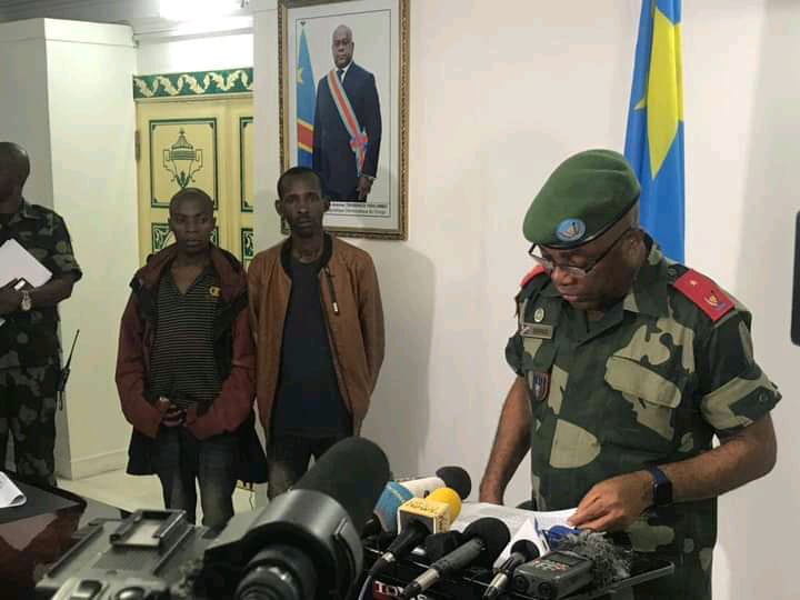 Rutshuru : 2 soldats de l'armée Rwandaise arrêtés par les FARDC lors des affrontements avec les ...