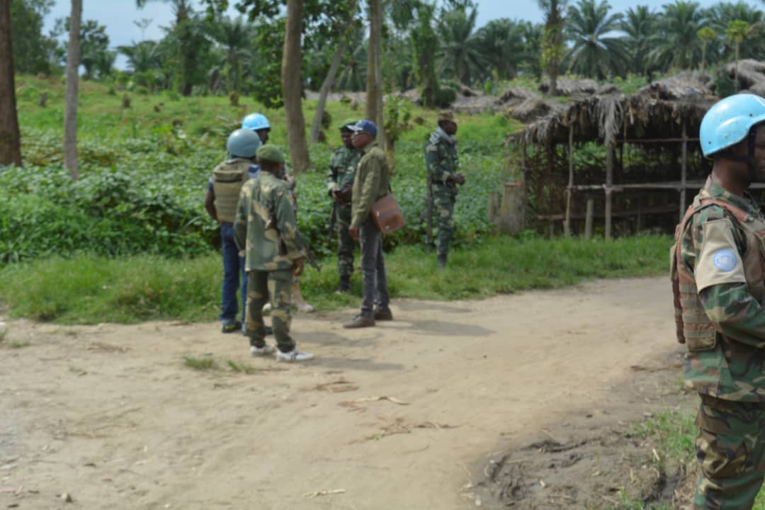 RDC : à 20 Kms des lieux des drames, la MONUSCO et le BCNUDH ont réalisé une enquête sur les ...